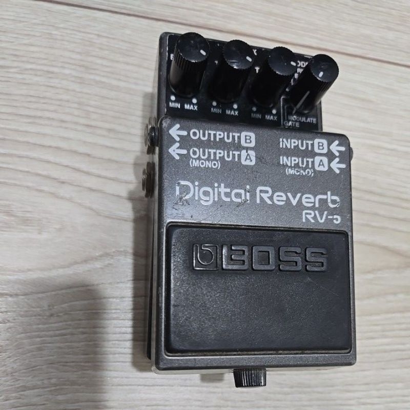 BOSS效果器RV-5 Digital Reverb 數位殘響 效果器 RV5 [Reverb] | 蝦皮購物
