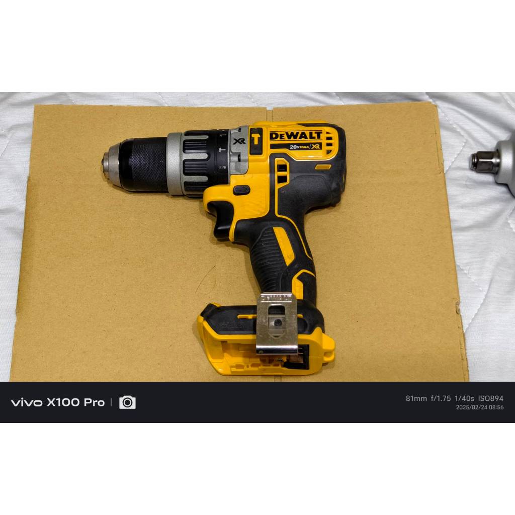全新台灣公司貨 DEWALT 得偉DCD796 20V 單機 無刷 鐵夾頭 震動電鑽可調扭力起子機 | 蝦皮購物
