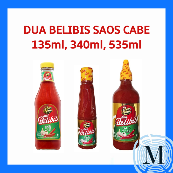 DUA BELIBIS SAUS CABE SAOS SAMBAL 135ml 340ml 535ml MKFD75 | 蝦皮購物