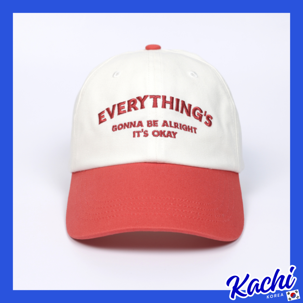 【MIND BRIDGE】MAB系列字母刺繡棒球帽 紅色 撞色棒球帽 韓國品牌 男女同款 | 蝦皮購物