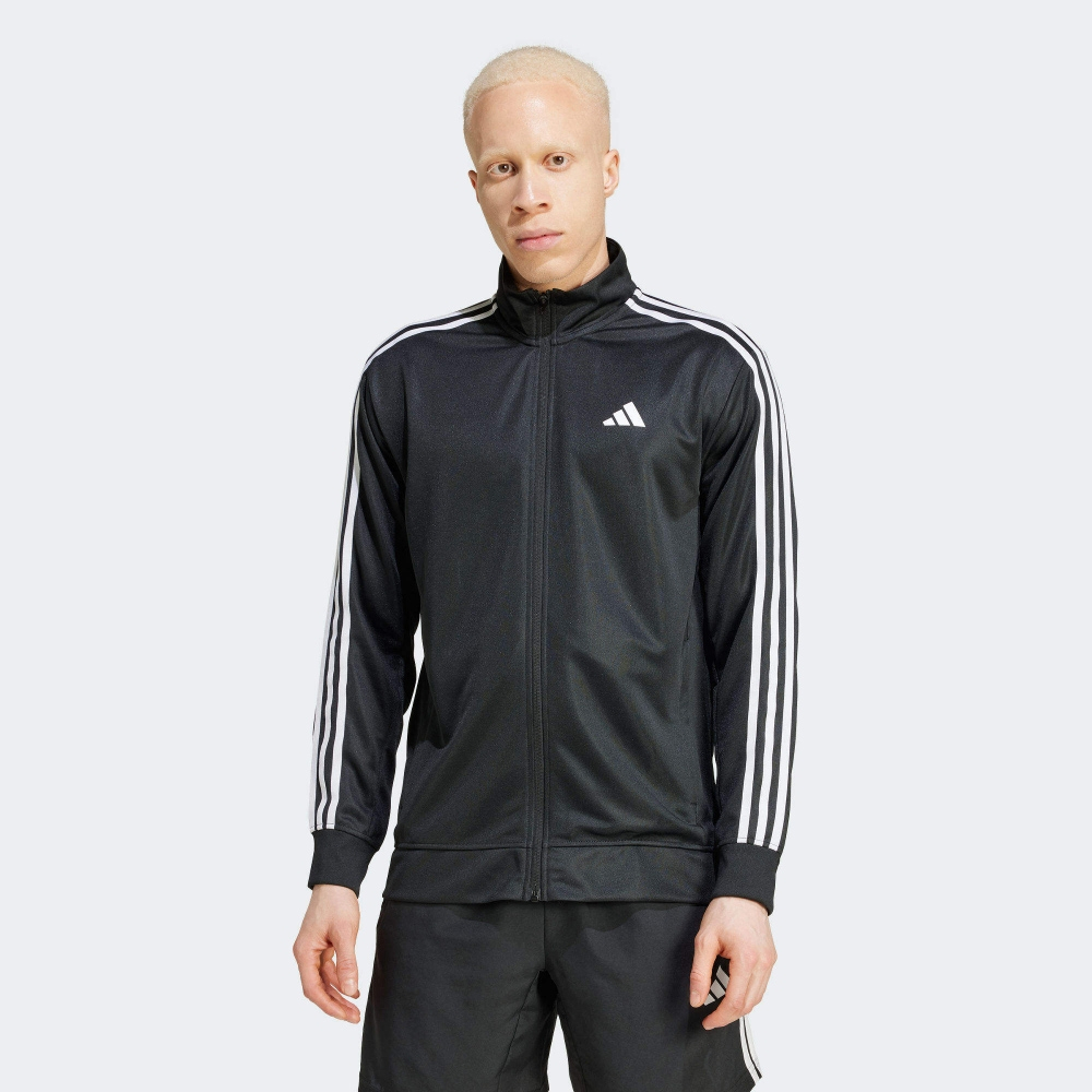 ADIDAS 外套 TR-ES 3S T-TOP 黑色 三線 運動 教練外套 男 JC7724 | 蝦皮購物