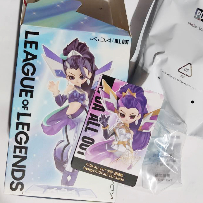 盲盒公仔盒玩KDA系列 泡泡瑪特 popmart LOL 英雄聯盟 K/DA ALL OUT 單賣隱藏:卡莎-至臻款 | 蝦皮購物