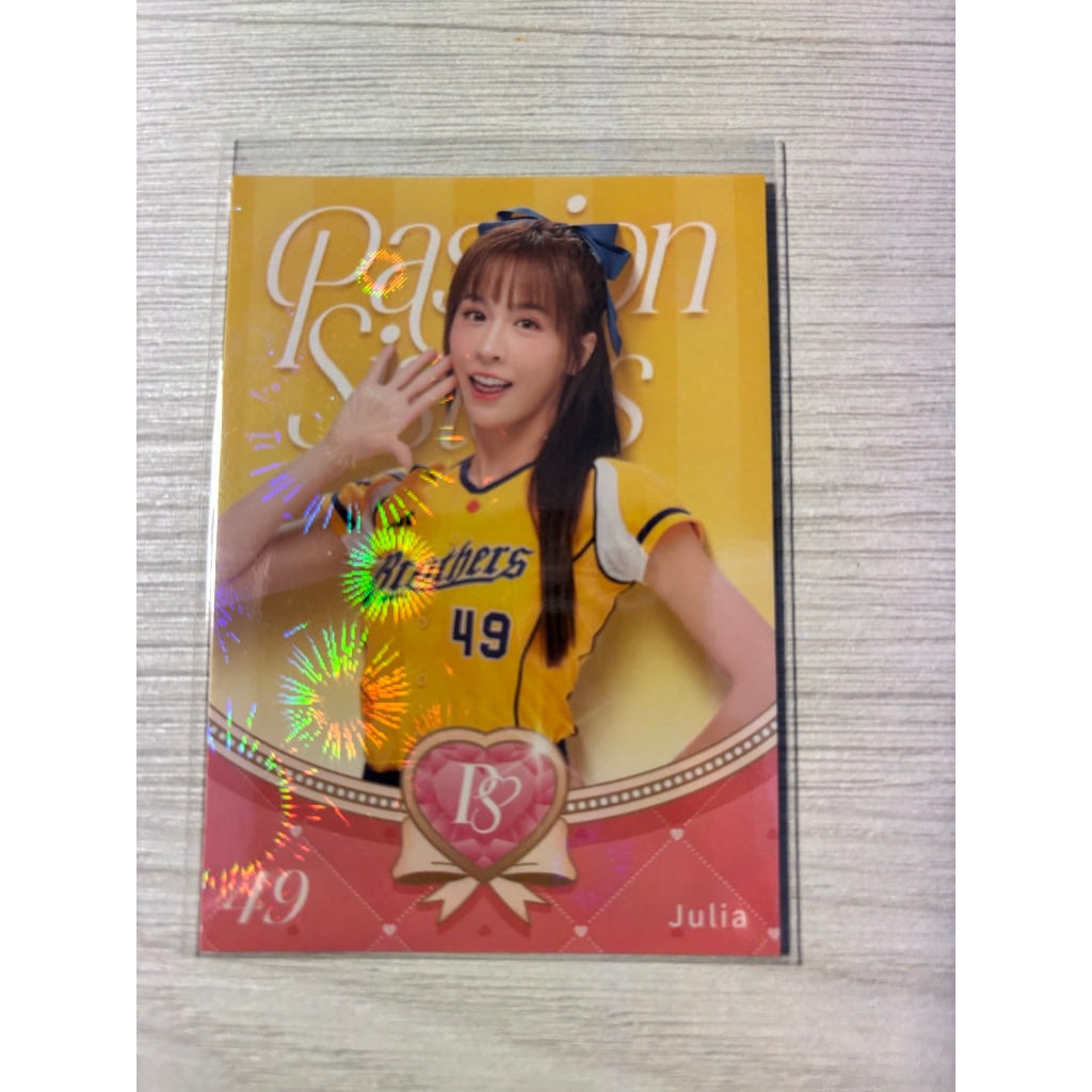 [Julia] 2025 Passion Sisters 中信兄弟啦啦隊卡 SP火花閃卡 PS96 | 蝦皮購物
