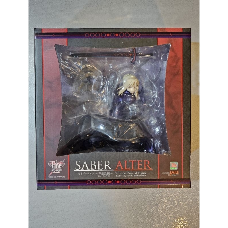 日版 GSC Fate FSN Saber Alter fgo 黑賽巴 卑王鐵槌 1/7 PVC | 蝦皮購物