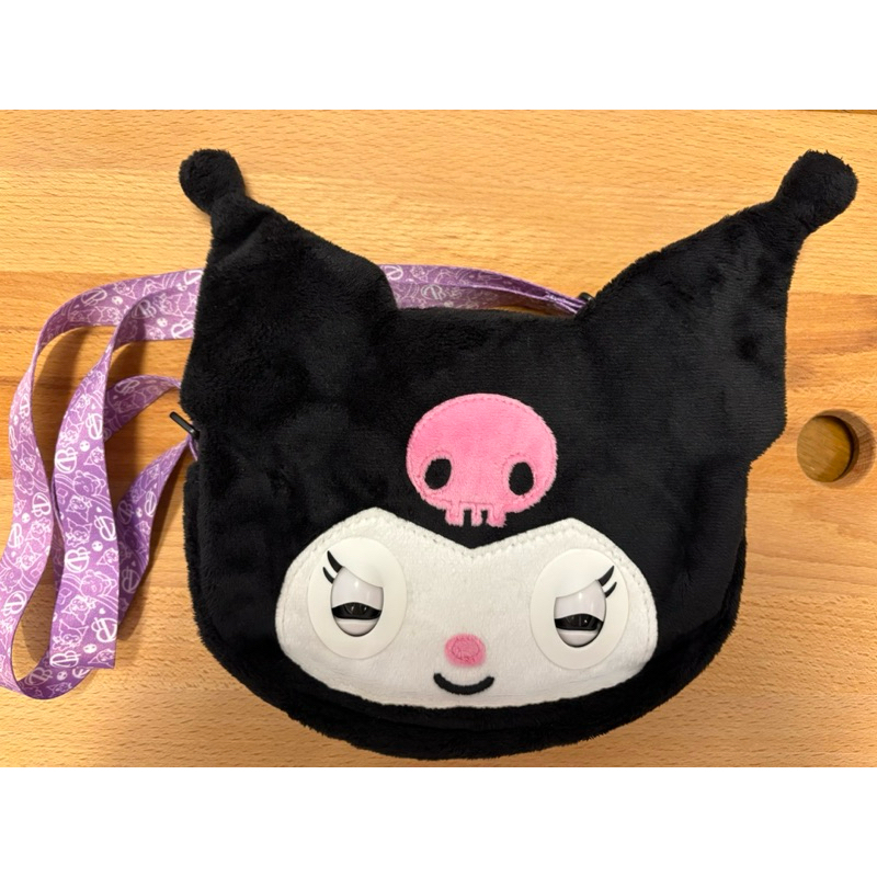 purise pets 三麗鷗 正版 會說話眨眼的斜背包 酷洛米 kuromi 庫洛米 | 蝦皮購物
