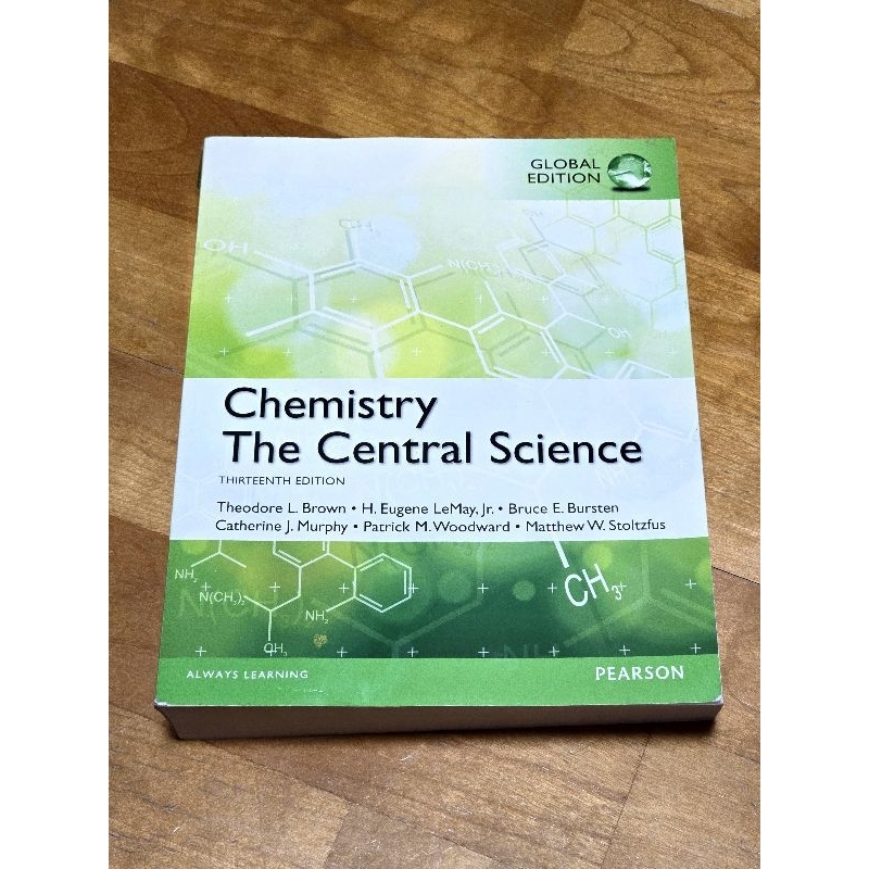 【原文書】二手 9成新 Chemistry The Central Science 13th PEARSON | 蝦皮購物