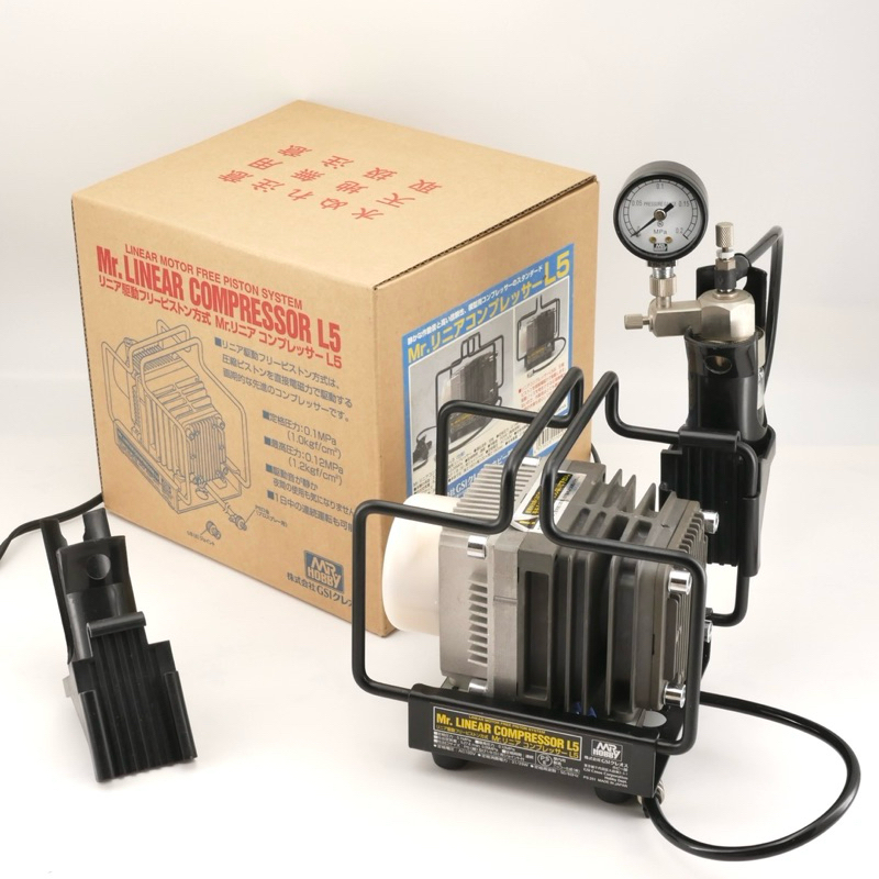 GUNZE 高級精密空壓機 現貨 日製郡氏GSI Mr.hobby L5 模型 噴漆 噴筆 非GFOX 田宮 IWATA | 蝦皮購物