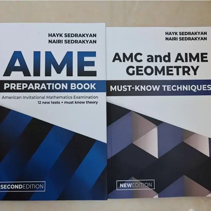 全新有貨&美國英文數學競賽書系AMC12考試手冊英文名AIMEP reparation Book | 蝦皮購物