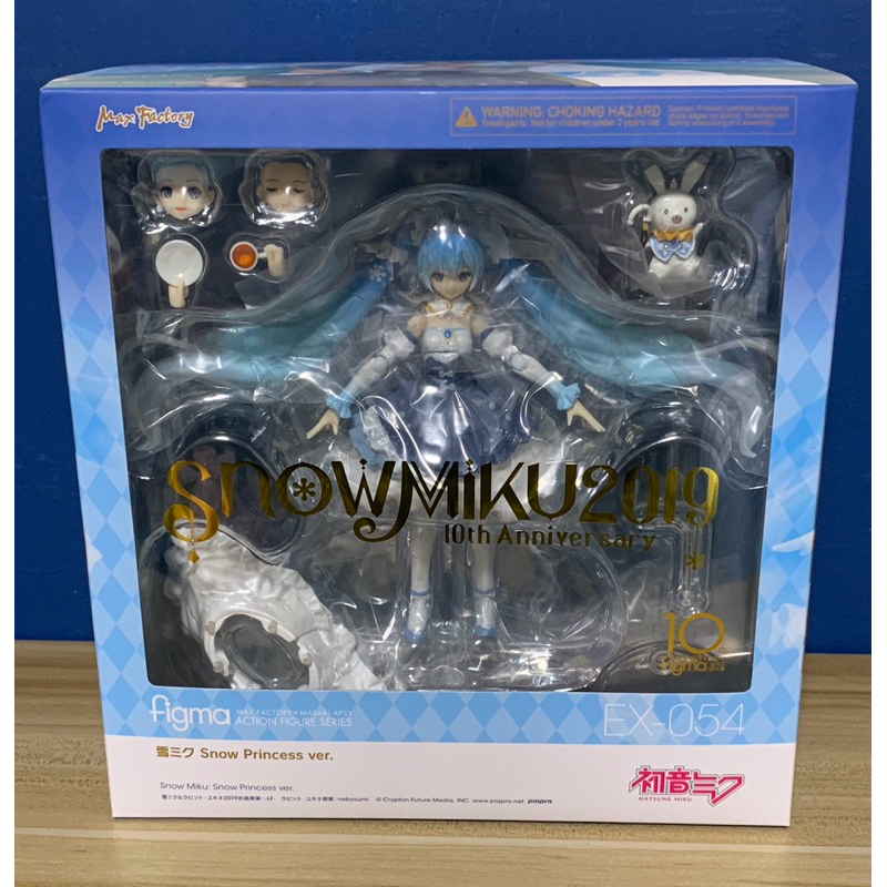 全新figma EX-054 2019 雪初音 初音未來 snow princess Ver. | 蝦皮購物