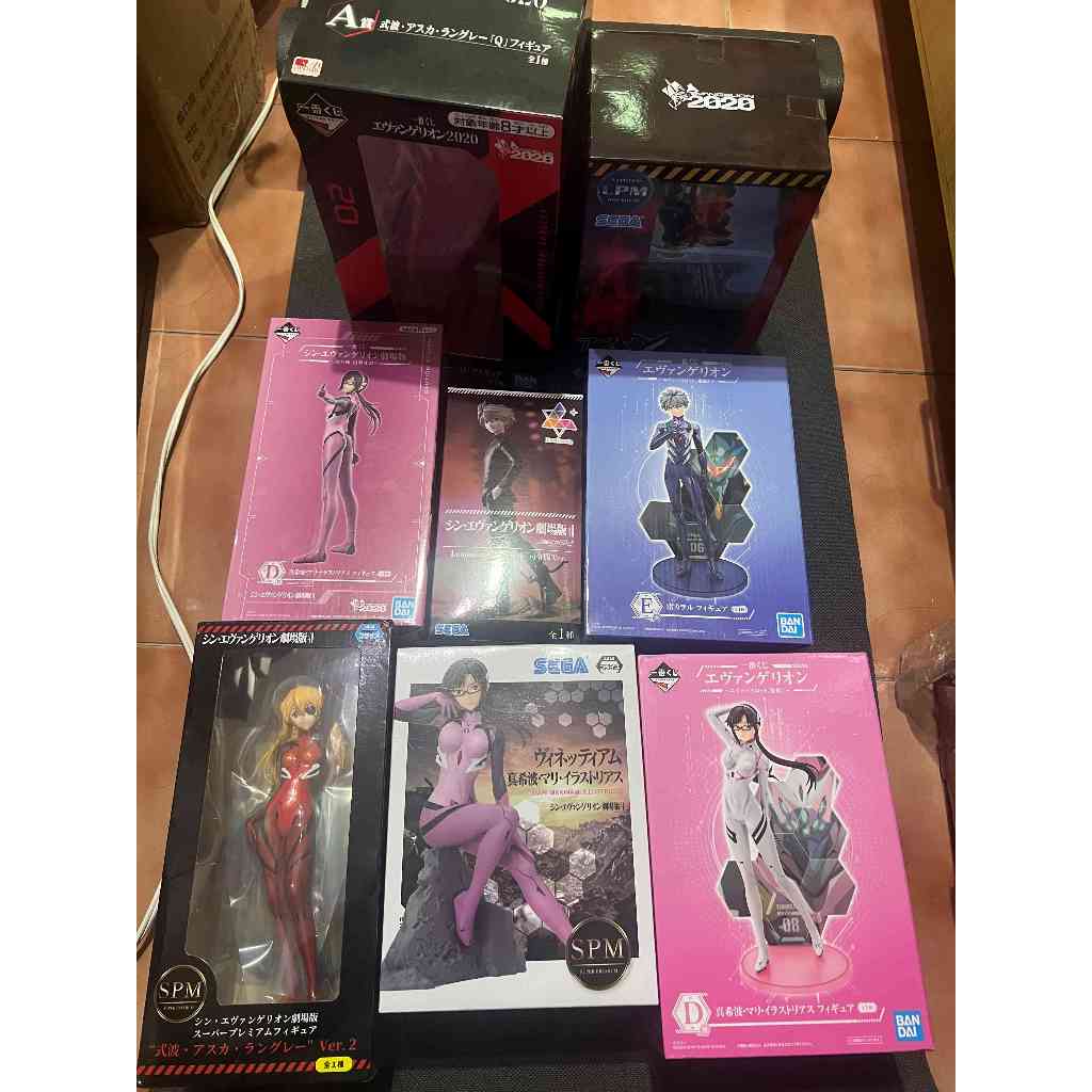 新世紀福音戰士 一番賞、SEGA、SPM 明日香 、真希波、 渚薰 (日版)全新未拆封 | 蝦皮購物