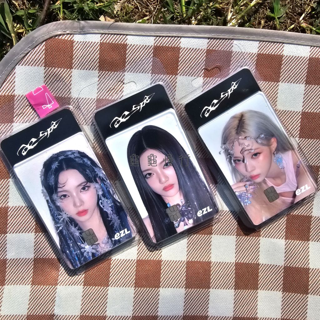🐢【現貨】aespa韓國交通卡 EZL CARD-Armageddon🐢 | 蝦皮購物