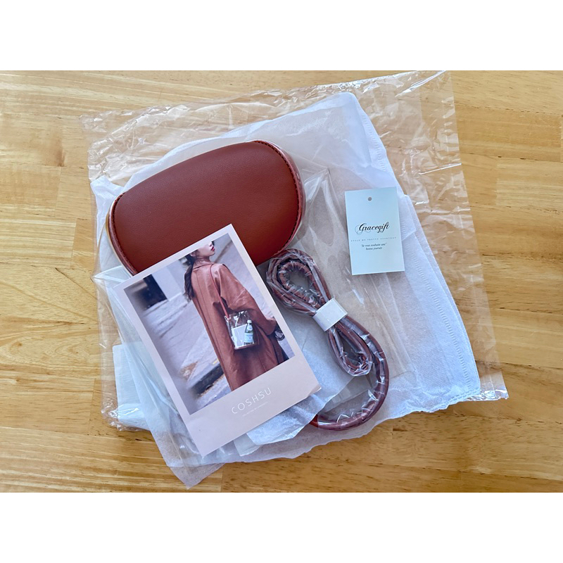 cos x gracegift 透明海灘斜背包 小方包 | 蝦皮購物