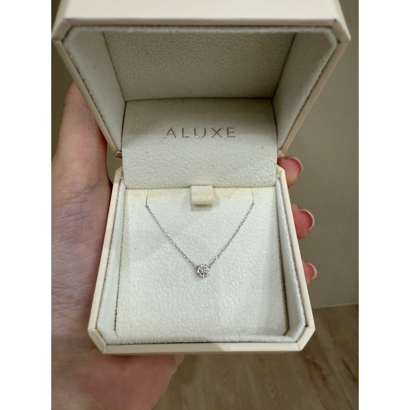 ALUXE鑽石項鏈 全新未戴 | 蝦皮購物