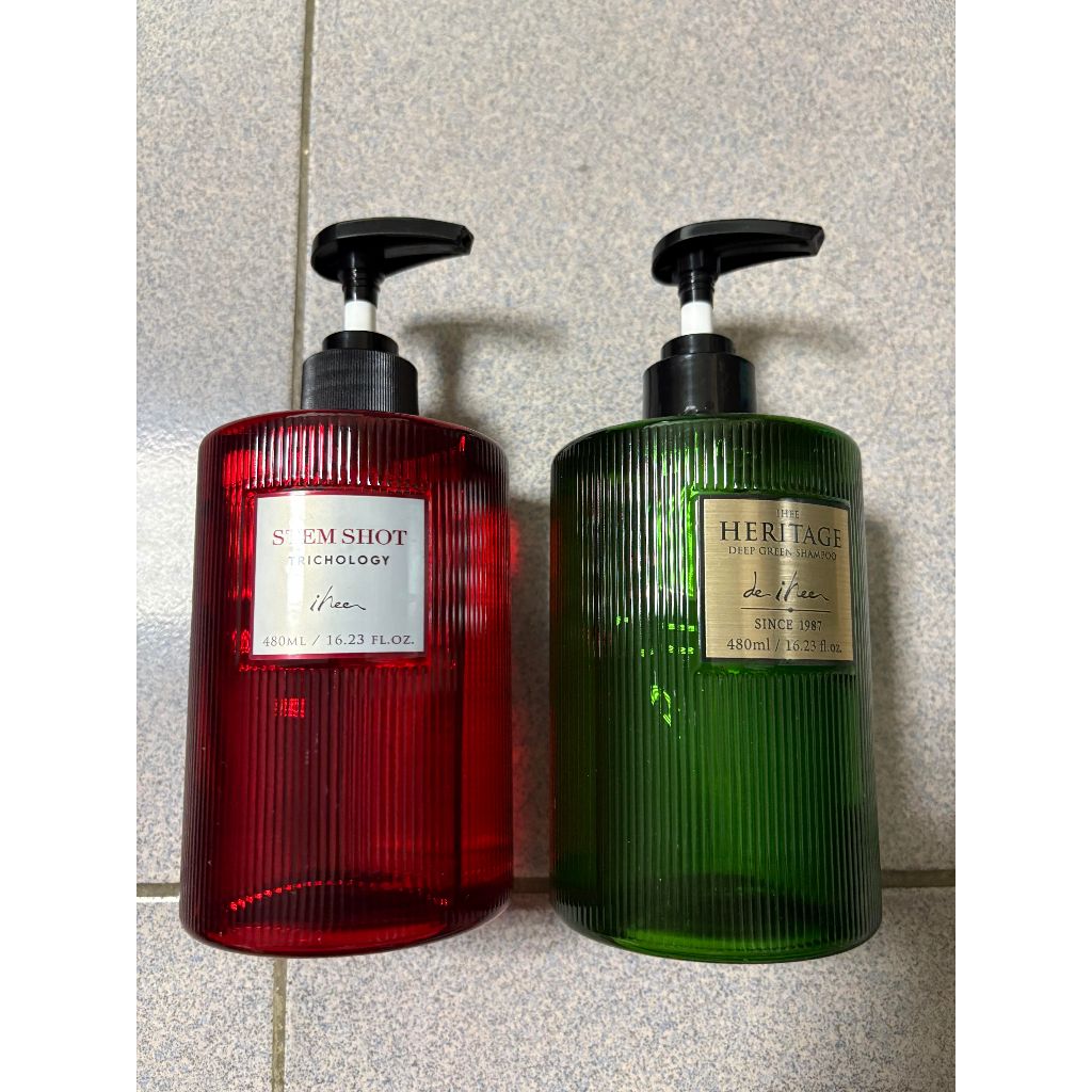 *搬家出清-全新品*韓國 李熙大師貴婦洗髮精-Ihee-紅色奇蹟野山蔘洗髮露、積雪草外泌體洗髮精 | 蝦皮購物
