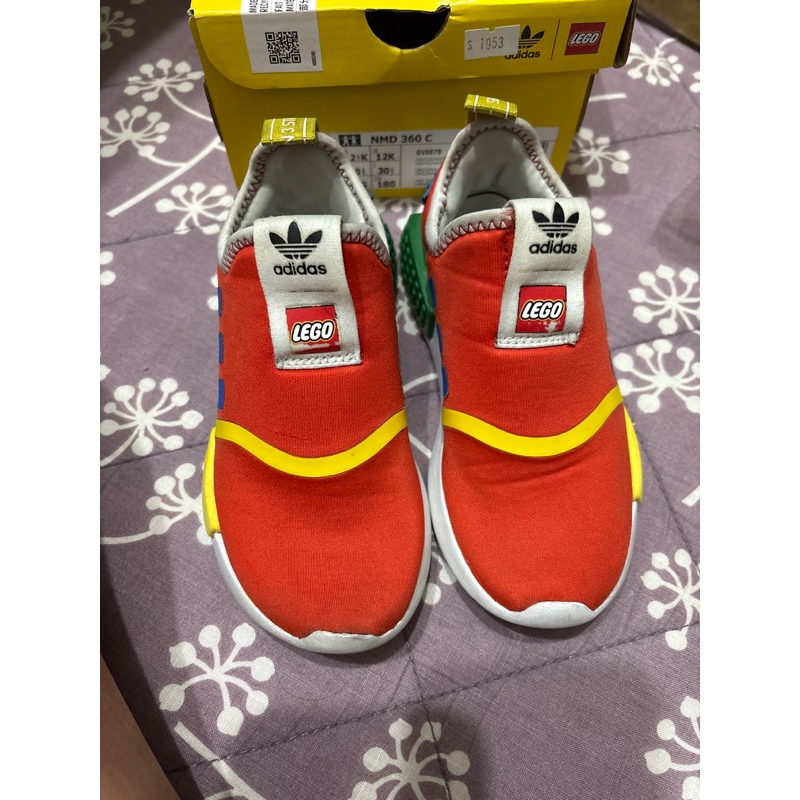 正版adidas LEGO X NMD 360 運動休閒鞋 童鞋 門市近2千購入商品如圖聊聊享800元或下單寄出 | 蝦皮購物