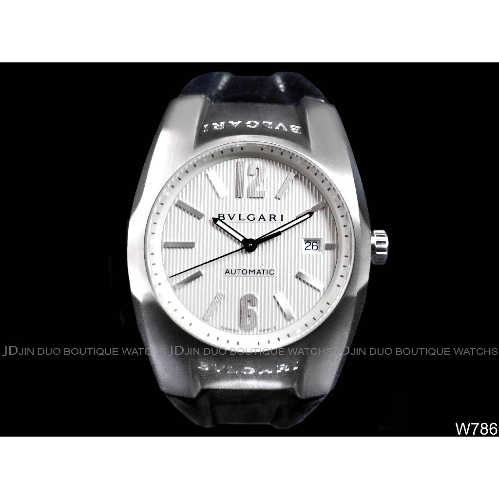 金鐸精品~W786 BVLGARI 寶格麗 Ergon 40mm大錶徑 自動上鍊 男用腕錶 | 蝦皮購物