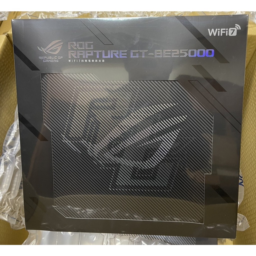 全新未拆 現貨 ASUS 華碩 ROG Rapture GT-BE25000 WiFi 7 AiMesh 四頻電競路由器 | 蝦皮購物