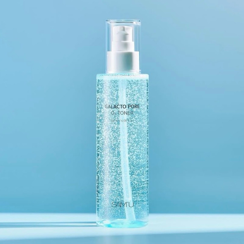 現貨不用等💖SAM'U Galacto Pore O2 Toner 毛孔氧氣化妝水 180ml | 蝦皮購物