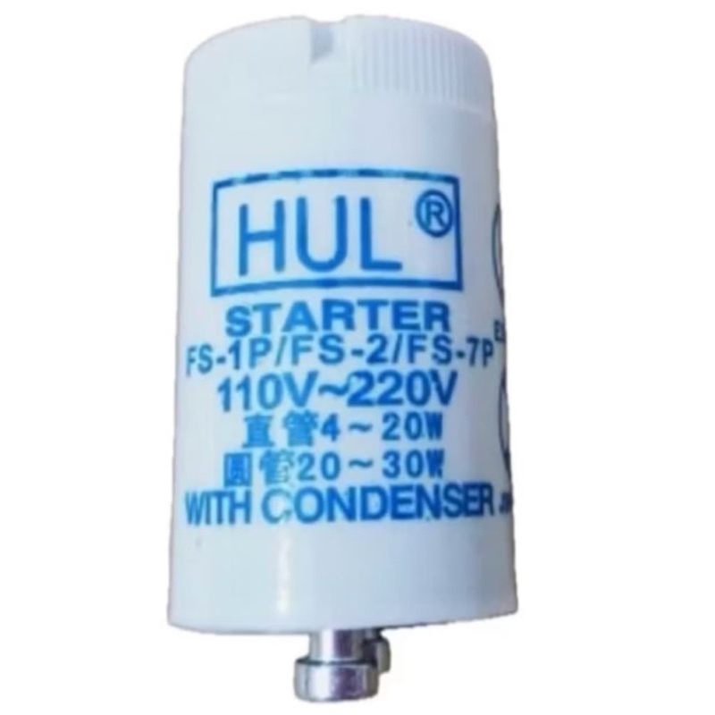 啟動器 點燈管 點燈器 7P 1P 2P 4P 起動器 10W 15W 20W 30W 40W螢光燈管 傳統燈管用 | 蝦皮購物