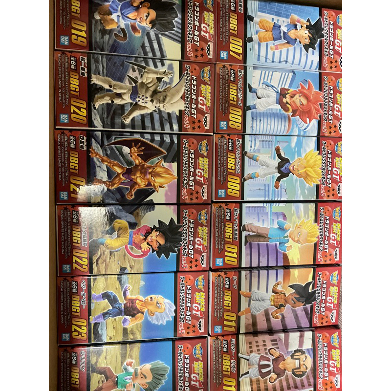 拆擺 現貨 代理正版七龍珠 GT WCF vol.4 vol.2大全套 悟空達爾克林貝比一星龍四星龍超四賽亞人 | 蝦皮購物