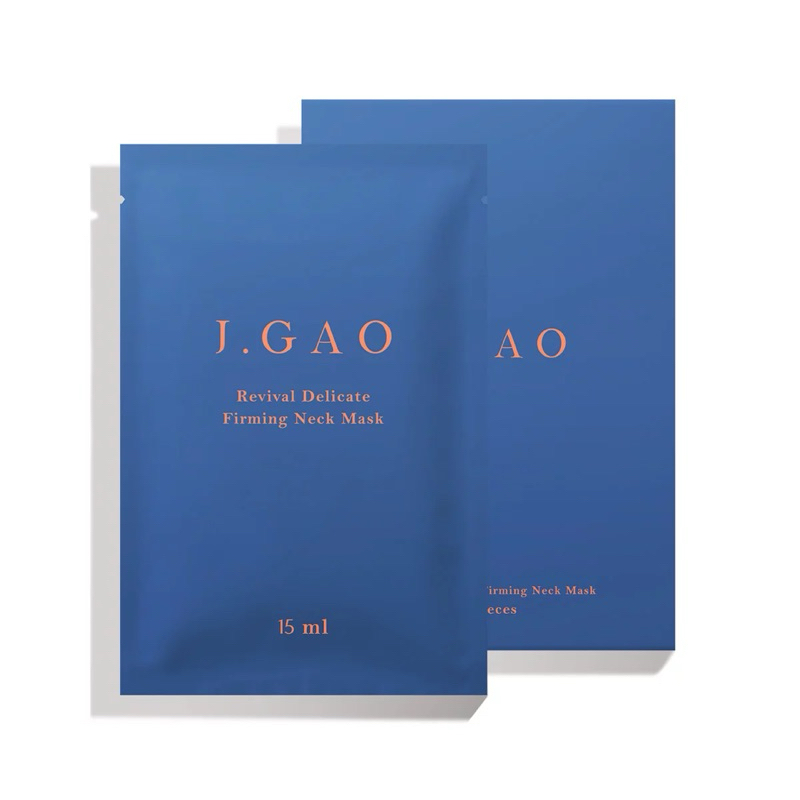 J.GAO 逆時緊緻抗痕嫩頸膜 規格 : 15ML 片/ 5片(盒) | 蝦皮購物