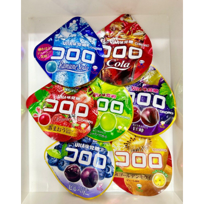 日本CORORO 味覺糖酷露露Q糖40克/包 UHA 水果 軟糖 QQ糖 汽水 糖果 軟Q糖 | 蝦皮購物