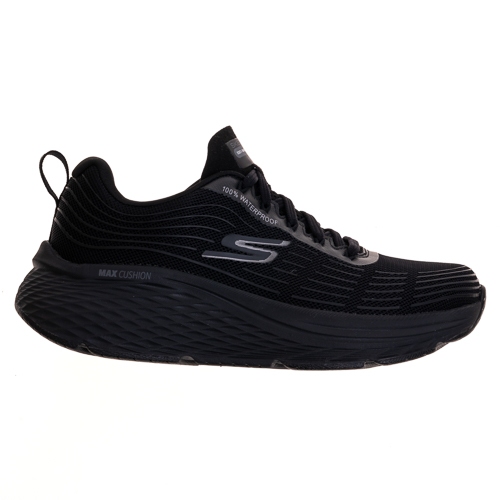 SKECHERS GO RUN MAX CUSH ENDEAVOUR 厚底 全黑 回彈 129474WBBK【X-YI】 | 蝦皮購物
