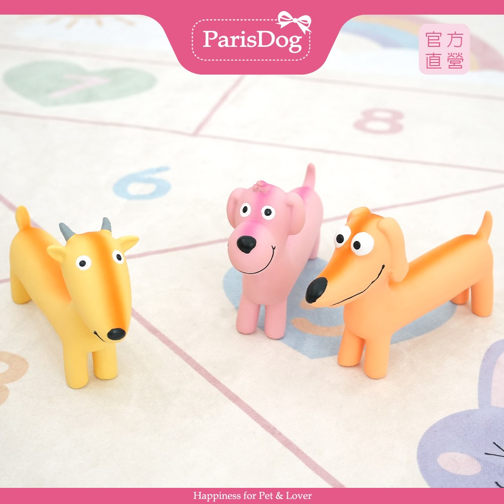 【ParisDog】長條動物乳膠發聲玩具 寵物玩具 | 蝦皮購物