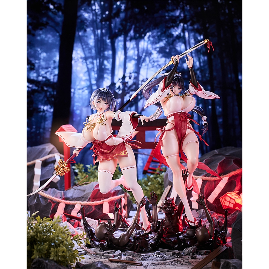 JB _TOYS ☆【特典】日版 Native 淪為奴隸的戰巫女 東堂伊織＆藤堂朔夜 1/6 PVC | 蝦皮購物