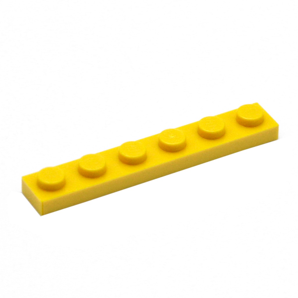 COOLPON｜這是樂高®LEGO®的正版零件 黃色 Plate 1x6 薄板 3666 366624 | 蝦皮購物