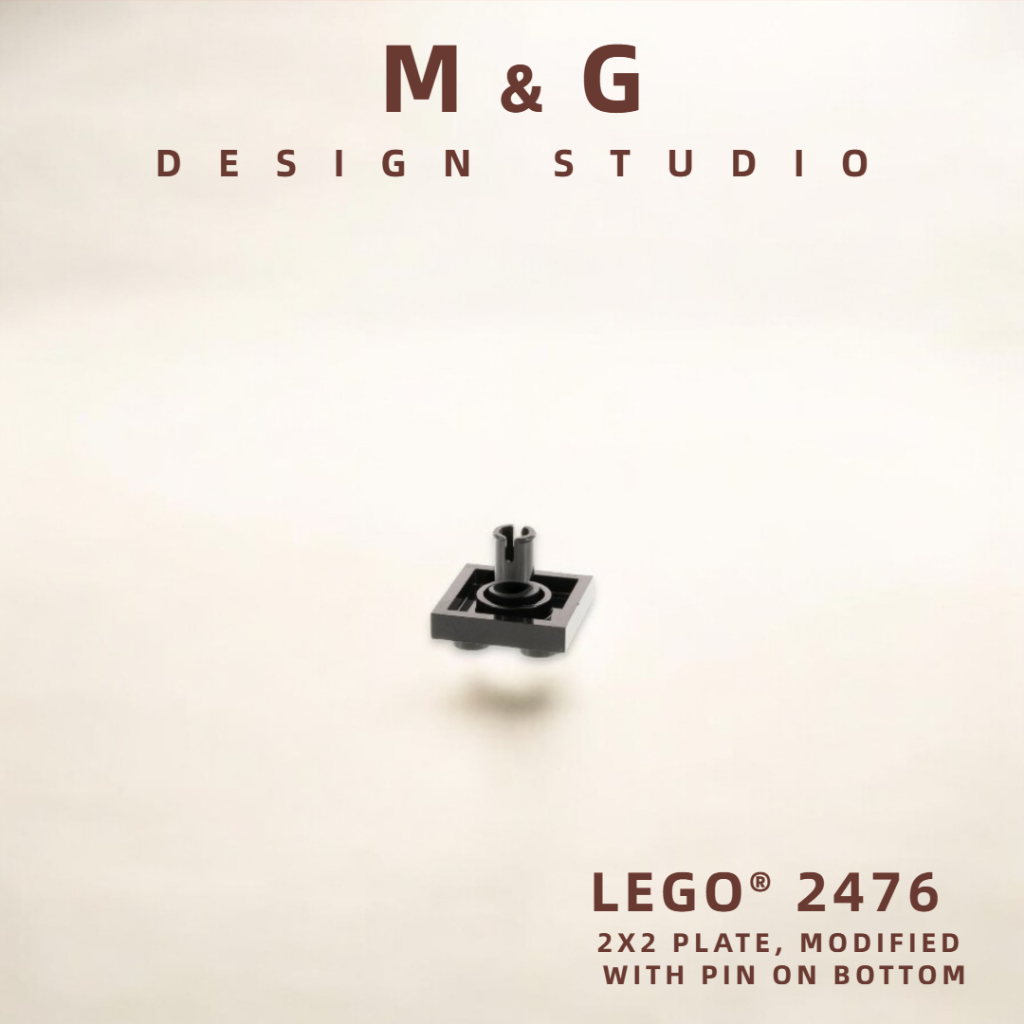 LEGO® 樂高 二手整新 2476 48241 2x2 Plate Modified | 蝦皮購物