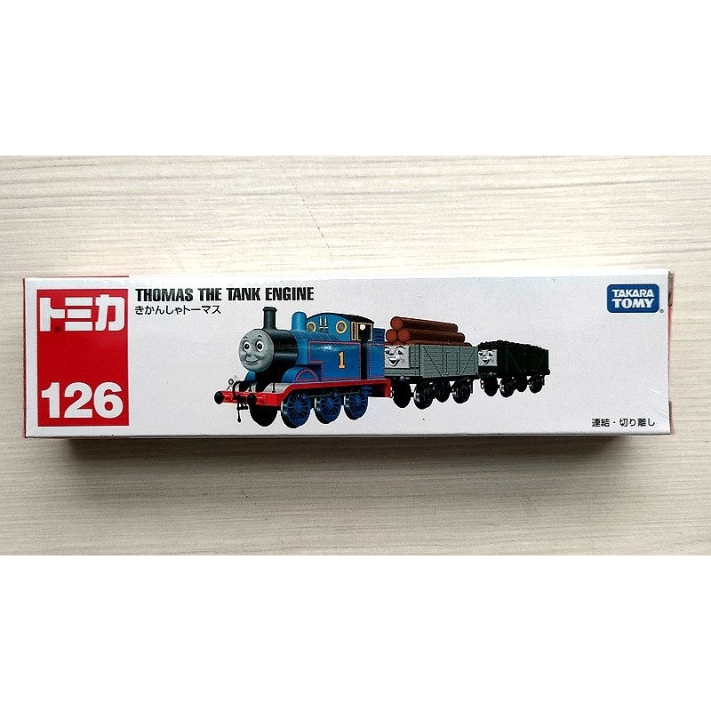 [Tomica 126]日版湯瑪士小火車列車組Thomas the Tank Engine | 蝦皮購物