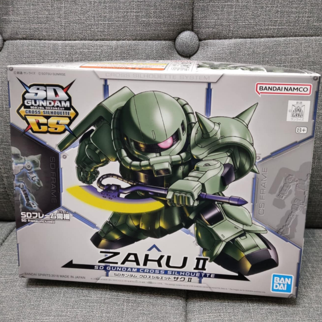 就是全新現貨不用再問 SD BB戰士 SDCS #04 MS-06 ZAKU II 量產型薩克II 骨架 萬代 薩克 | 蝦皮購物