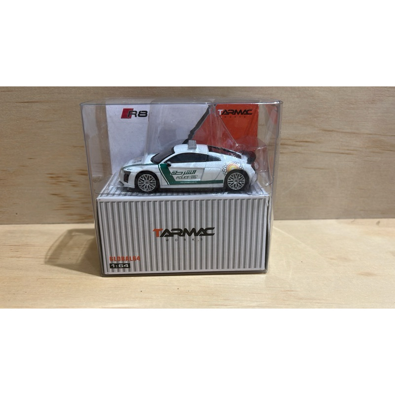 全新現貨 Tarmac Works 1:64 Audi R8 V10 Plus 已絕版 奧迪R8超跑 杜拜警車 | 蝦皮購物