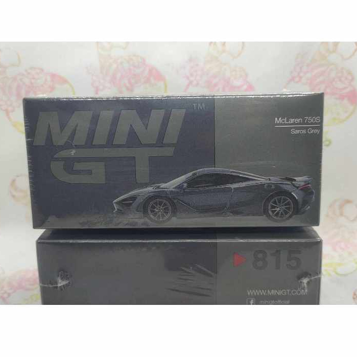 (安安) Mini GT 815 左駕 McLaren 750S Saros Grey | 蝦皮購物