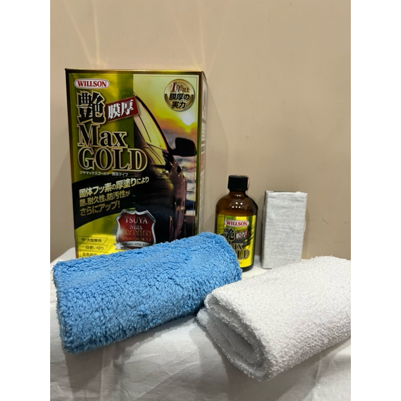 日本製Willson Max Gold 中大型車專用加厚長效晶艷鍍膜劑（現貨！下單後24小時內可寄出） | 蝦皮購物