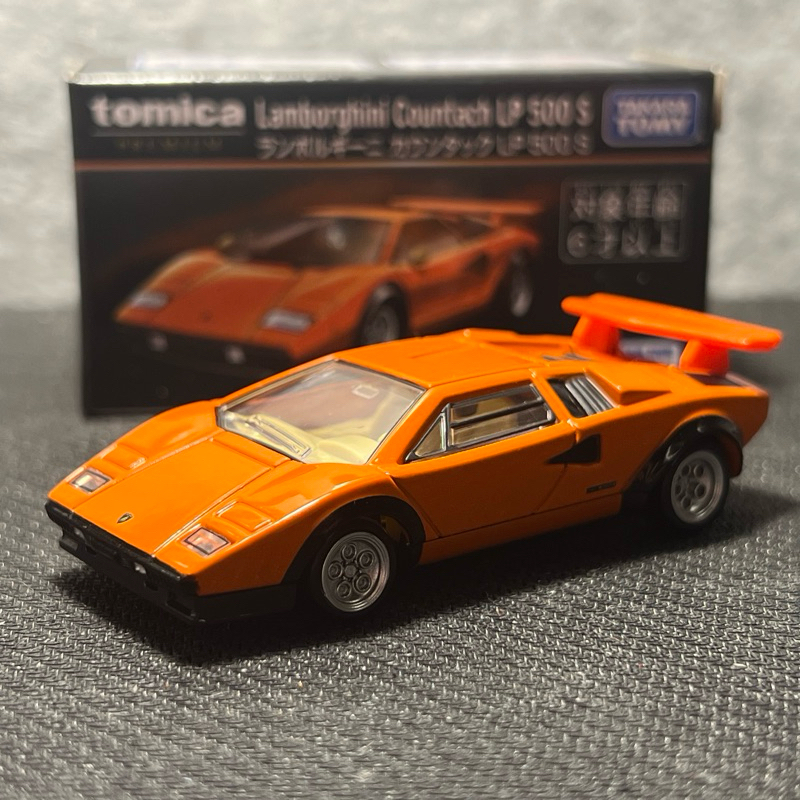 Tomica premium 黑盒 亞洲限定 藍寶堅尼 Lamborghini Countach LP 500 S | 蝦皮購物