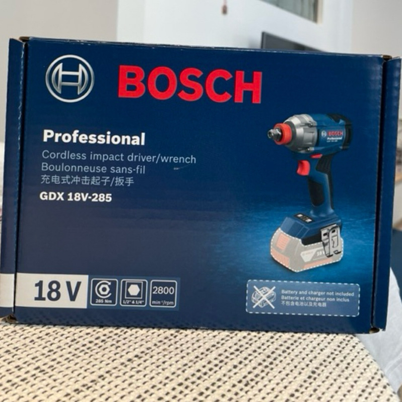 Bosch GDX 18V-285 充電式沖擊起子/扳手 | 蝦皮購物