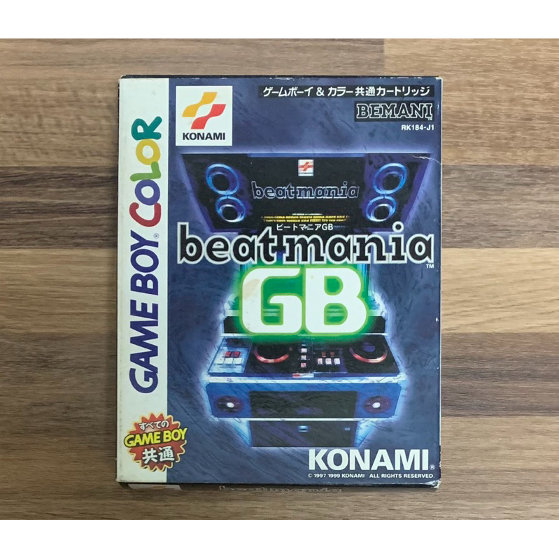 (附卡盒) GameBoy Color GBC 原廠盒裝 節奏DJ beatmania 日規 日版 正版卡帶 任天堂 | 蝦皮購物