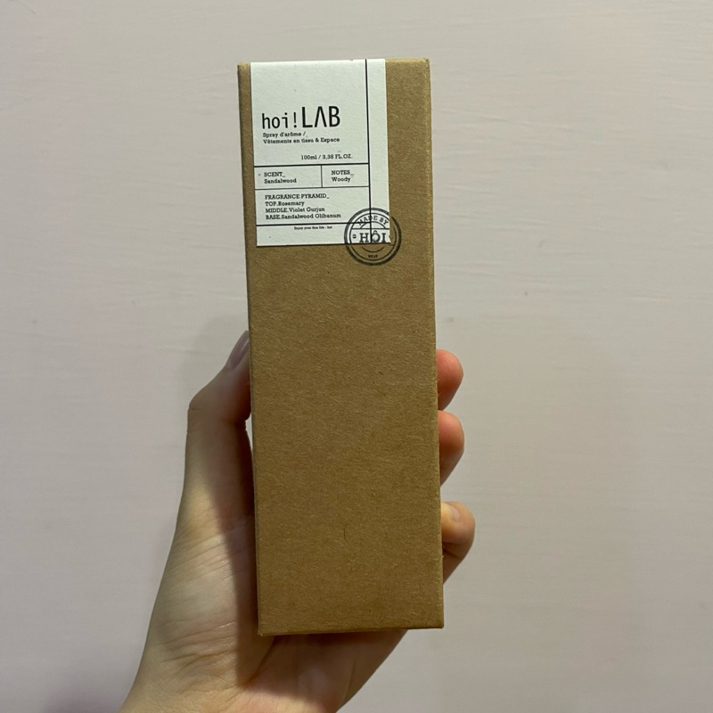 【全新現貨】hoi! LAB 實驗室香氛 空間噴霧 100ml 雪松檜木（可議價） | 蝦皮購物
