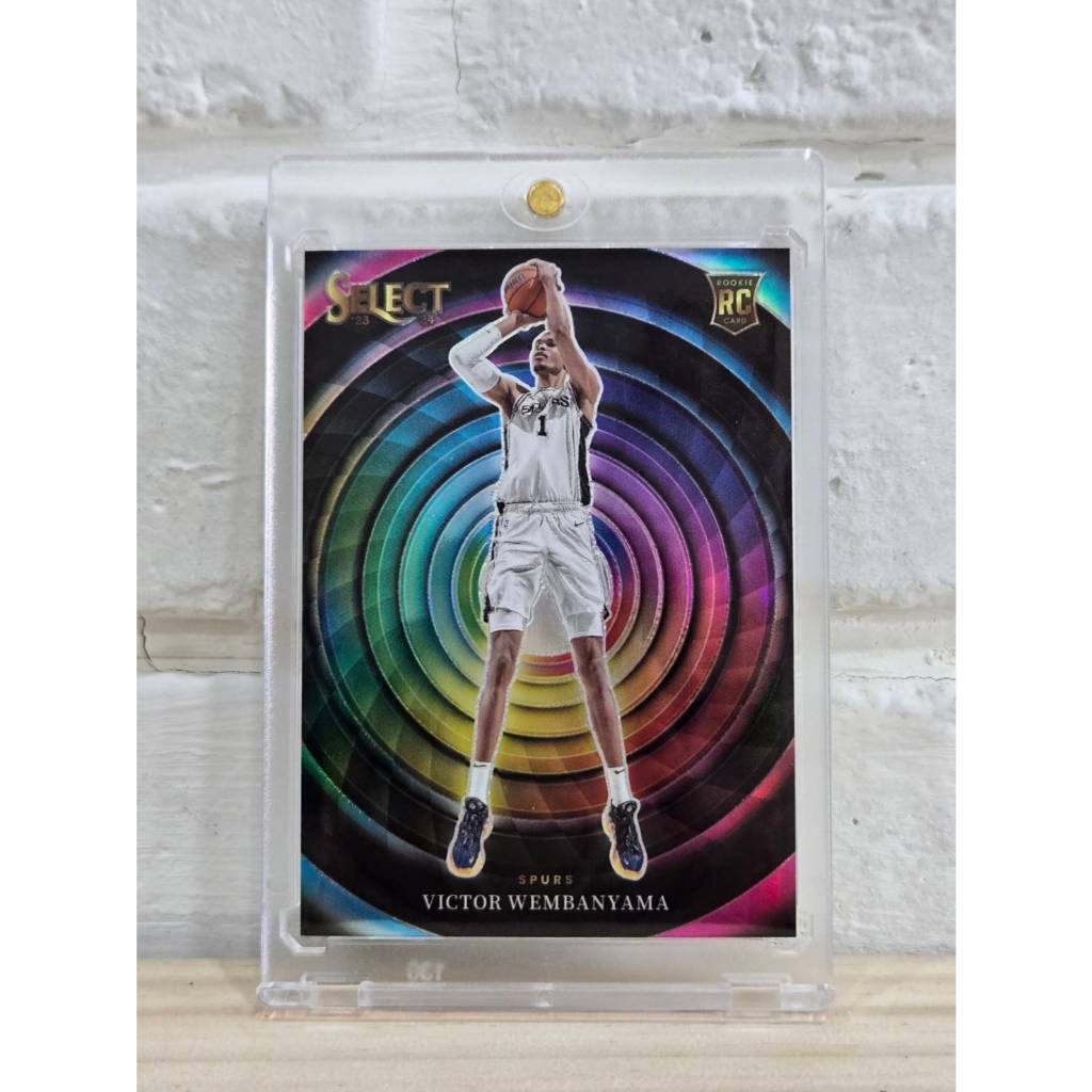 2023-24 Select Victor Wembanyama RC SSP Color Wheel 頂級收藏（預定） | 蝦皮購物