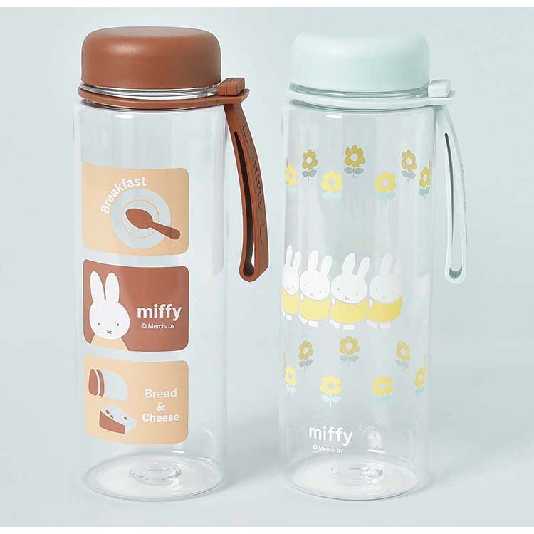 現貨 日本 MIFFY 米飛兔 透明 水壺 500ml 提把 冷水壺 水瓶 輕量 塑膠 水杯 隨身水壺 飲料瓶 輕水瓶 | 蝦皮購物