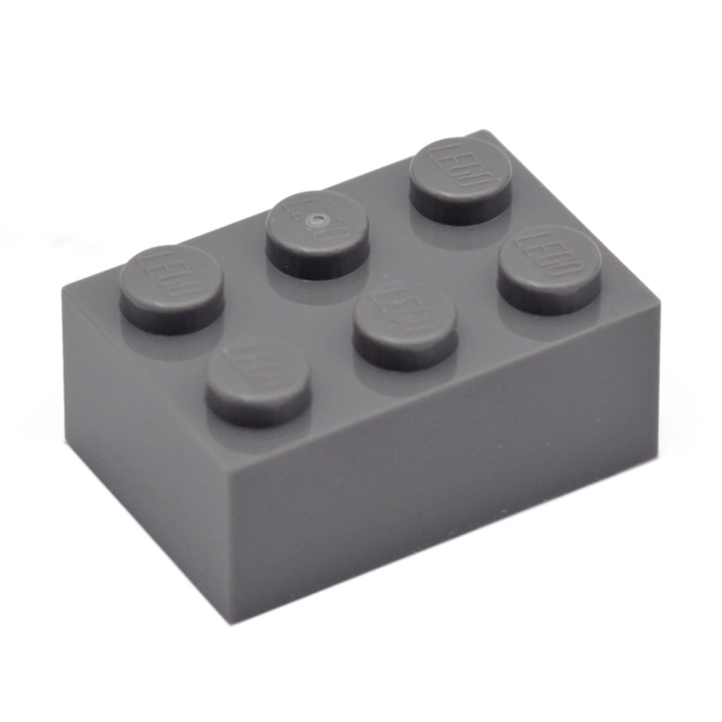 COOLPON｜這是樂高®LEGO®的正版零件 深灰 Brick 2x3 3002 4211105 基礎磚 | 蝦皮購物