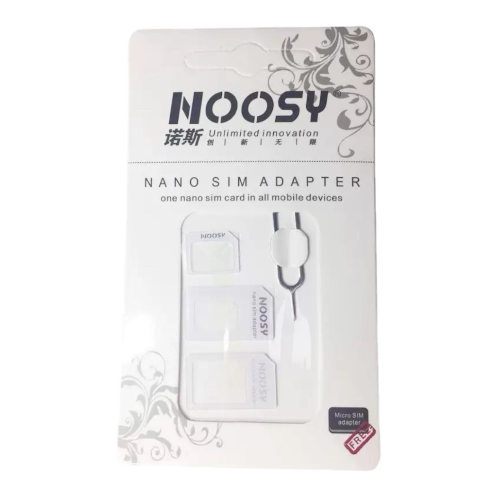 NOOSY Nano SIM 卡轉接套組 Nano 轉 Micro、Nano 轉標準、Micro 轉標準 | 蝦皮購物
