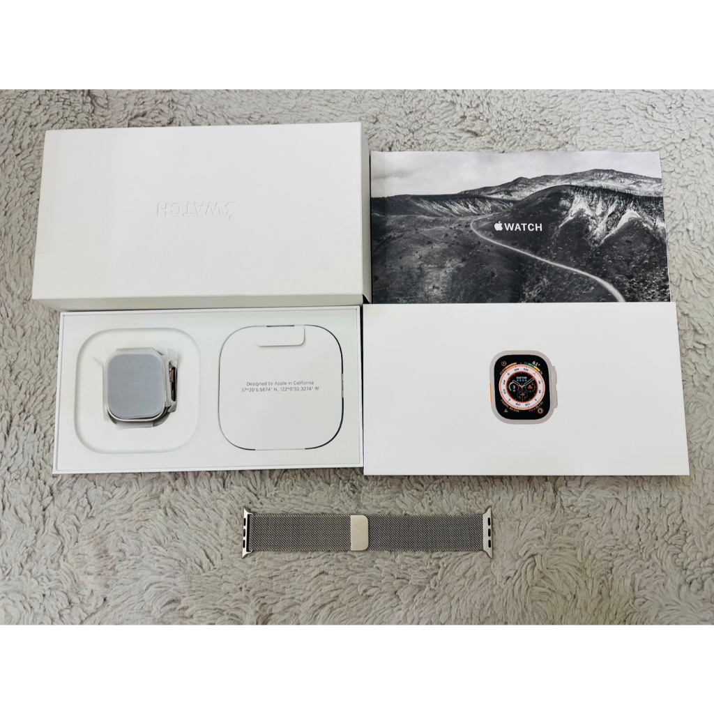 台中 Apple Watch Ultra 49mm LTE版本 行動網路版本 有盒裝配件 #PW128 | 蝦皮購物