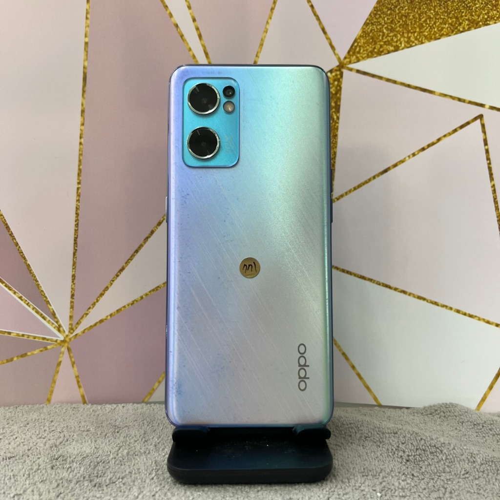 【瑕疵請看內文】OPPO Reno7 5G 256G 藍色 6.4吋 歐珀 交通方便 實體門市 便宜 A0771 | 蝦皮購物