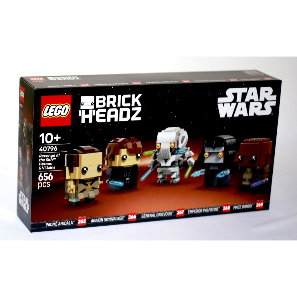 LEGO 40796 Revenge of the Sith Heroes & Villains | 蝦皮購物