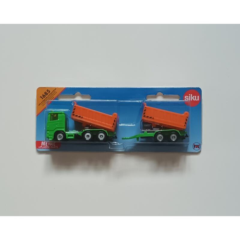 SIKU 1685 德國合金車 聯結貨車 聯結車 砂石車 多美小汽車 9102 | 蝦皮購物