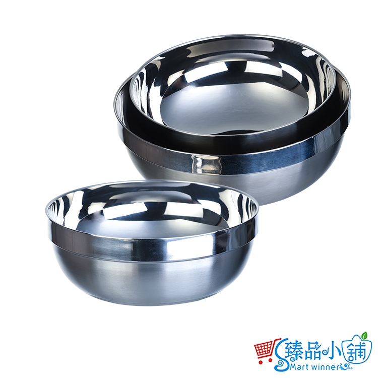 A-OK 正304 牛肉麵碗 20cm 23cm 高級不鏽鋼大碗公 不銹鋼碗 白鐵碗缽 臻品小舖 2426 2433 | 蝦皮購物