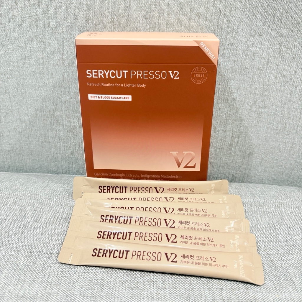 滿額免運 現貨 韓國SERYBOX SERYCUT PRESSO V2 藤黃果咖啡 50入 | 蝦皮購物